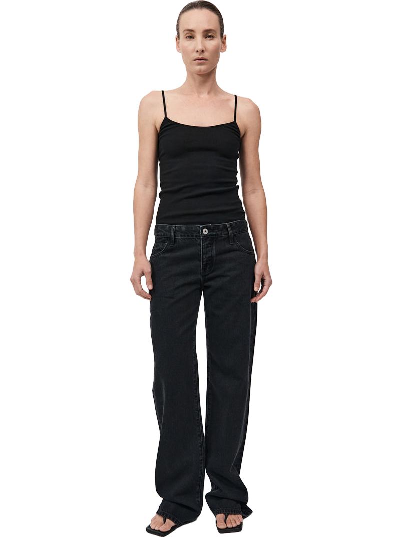 ST. AGNI St. Agni Ribbed Organic Cotton Cami